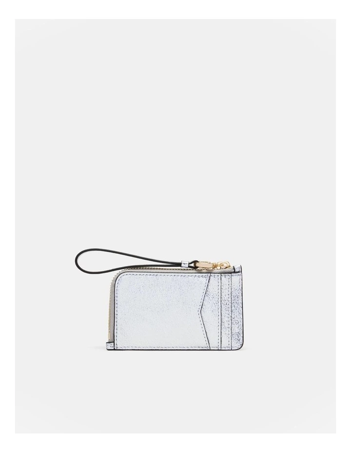 Mimco Glisten Card Pouch in Silver | MYER