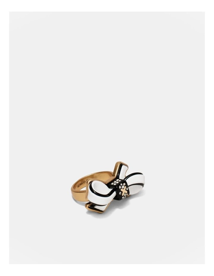 Mimco Revival Ring In Black/White | MYER