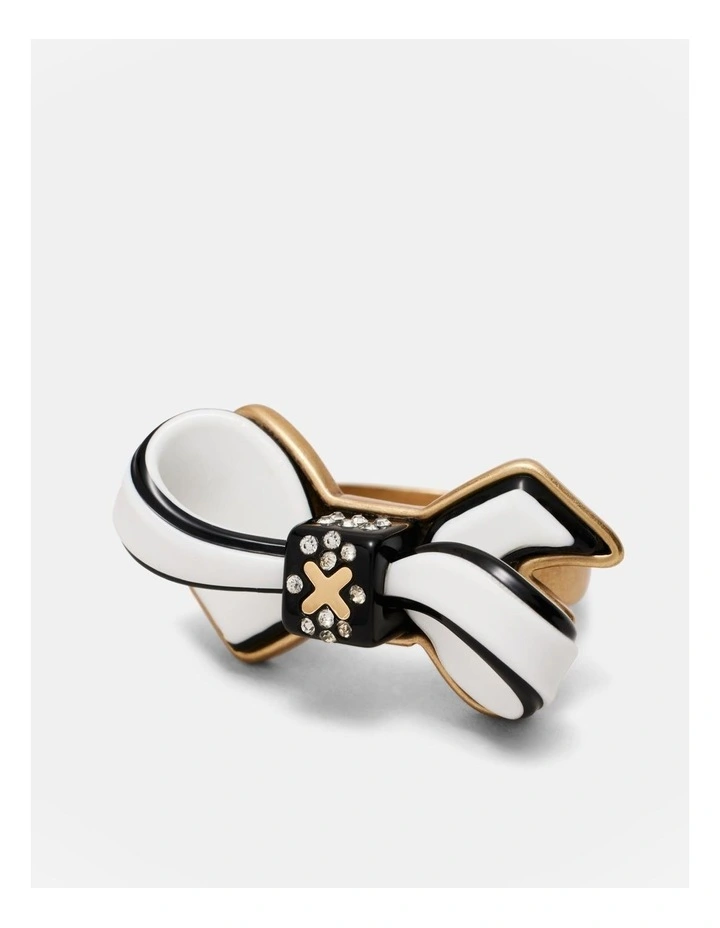 Mimco Revival Ring In Black/White | MYER