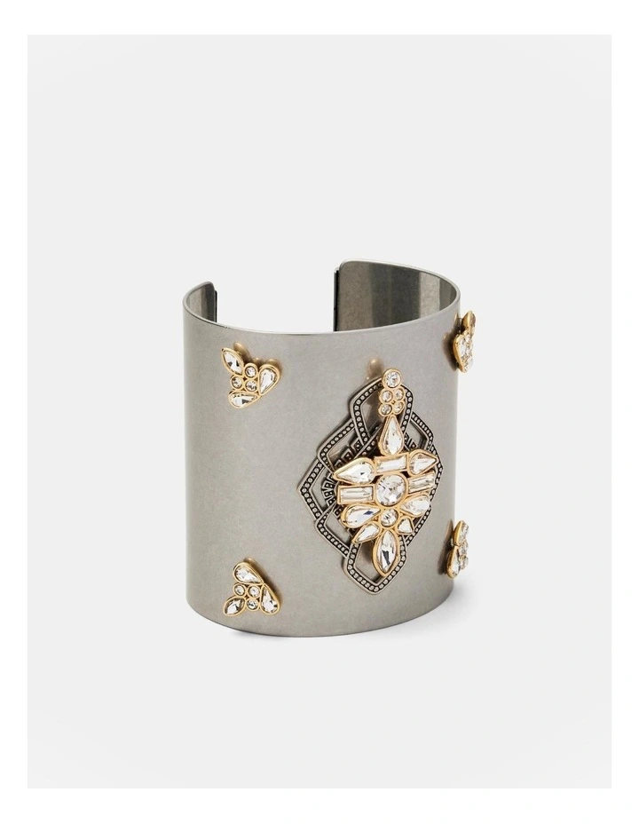 Mimco Exploration Cuff Bracelet in Gold Silver | MYER