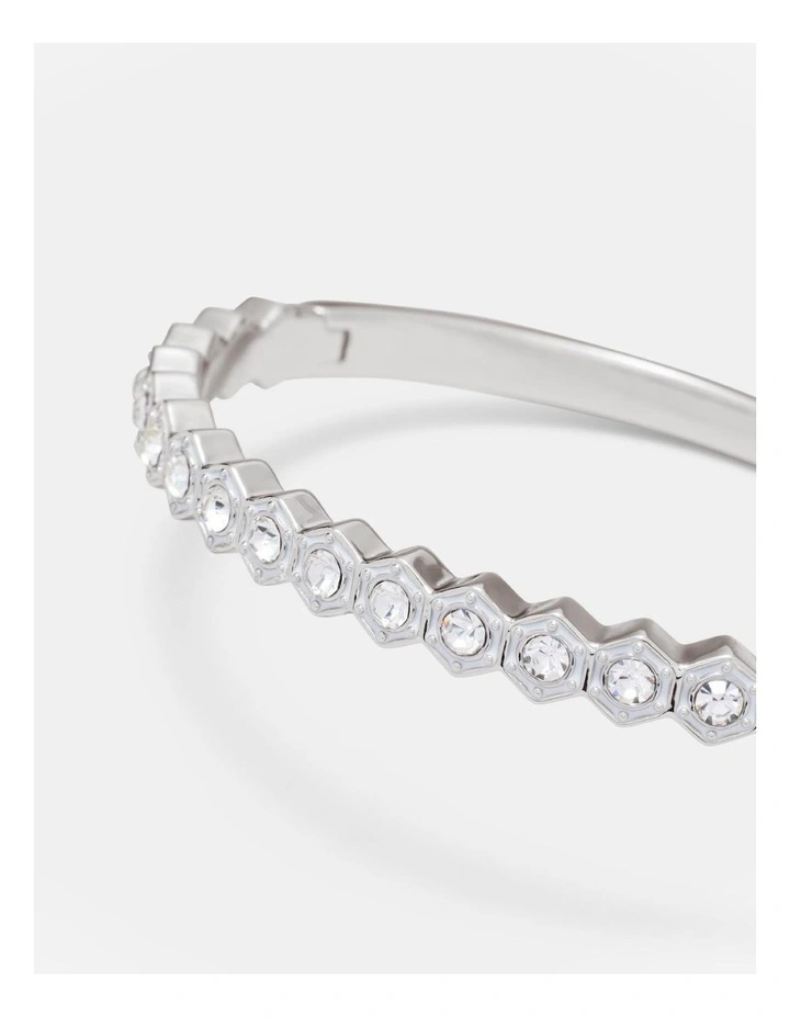 Mimco Armonia Bangle in Silver | MYER