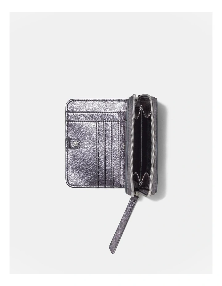 Mimco Flashback Neoprene Medium Wallet in Pewter | MYER