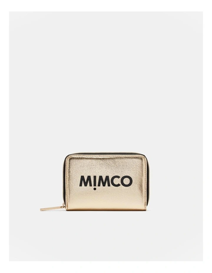 Mimco Patch Medium Wallet in Light Gold | MYER