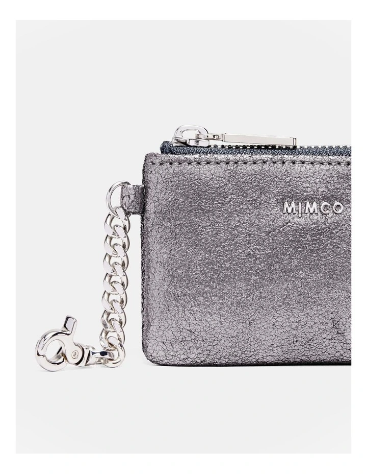 Mimco Classico Coin Purse in Gunmetal | MYER