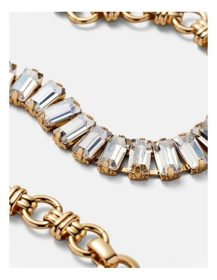 Mimco Descent Choker Necklace in Gold | MYER
