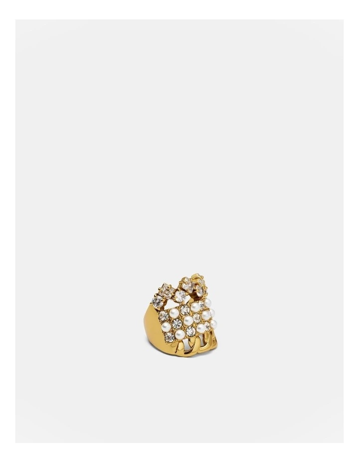 Mimco Ballroom Blitz Band Ring in Gold | MYER