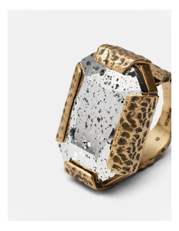 Mimco Ballroom Blitz Cocktail Ring in Gold | MYER