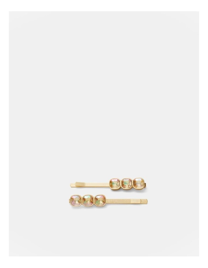 Mimco On The Rocks Hair Pin Set in Gold | MYER