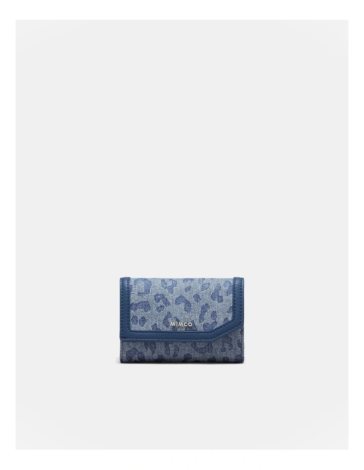 Mimco El Rey Wallet in Denim Leopard | MYER