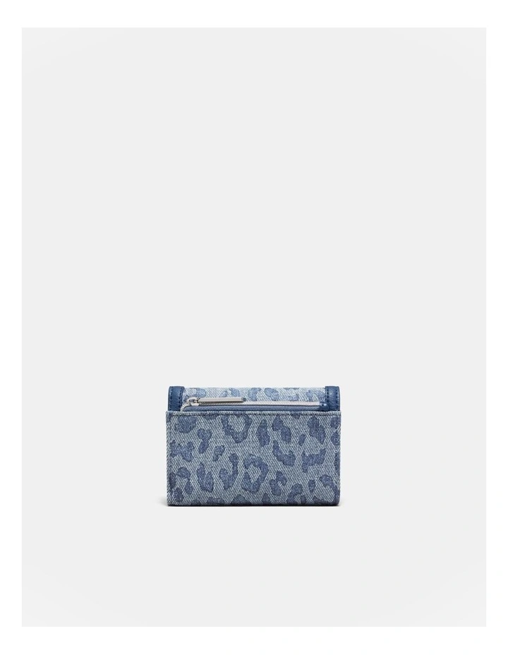 Mimco El Rey Wallet in Denim Leopard | MYER