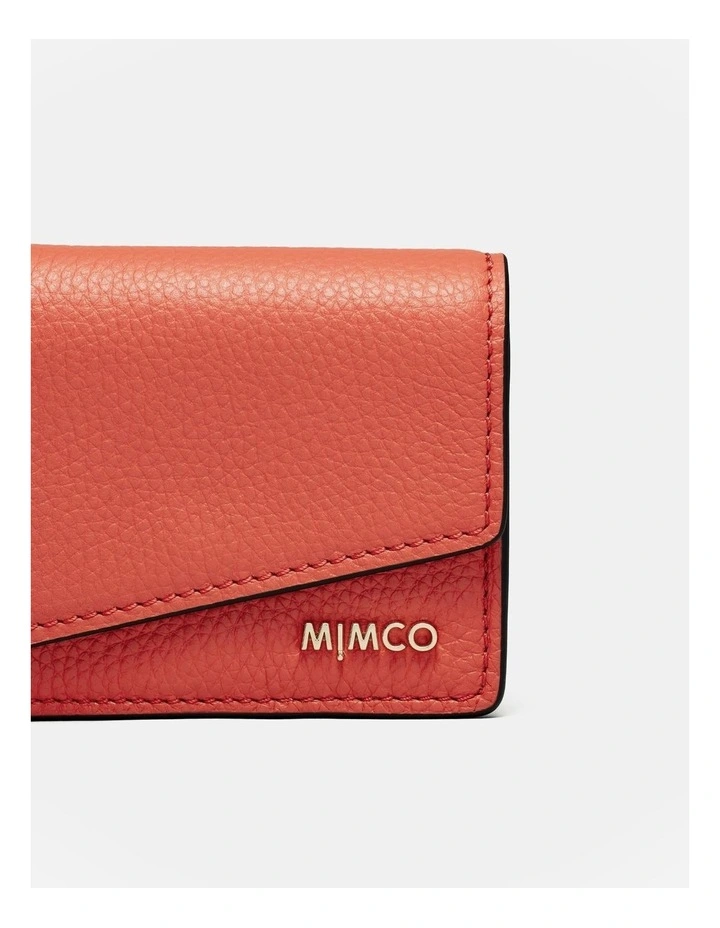 Mimco Drift Fold Out Credit Card Wallet in Tequila Sunrise MYER