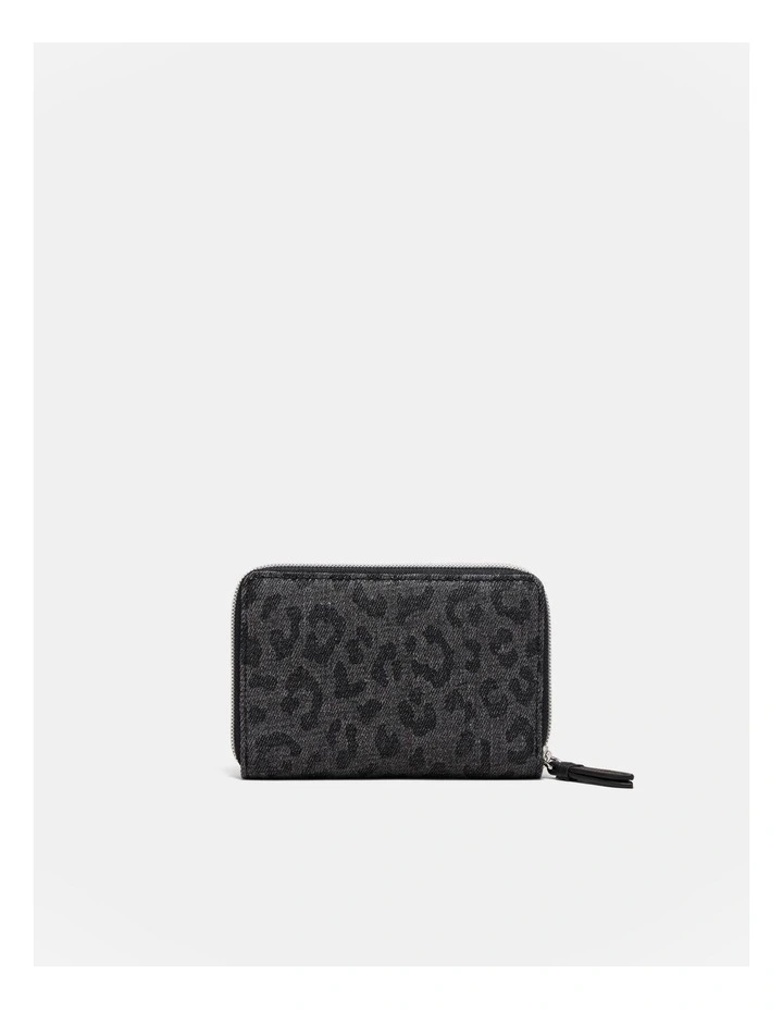 Mimco Brunswick Medium Wallet in Black Leopard | MYER