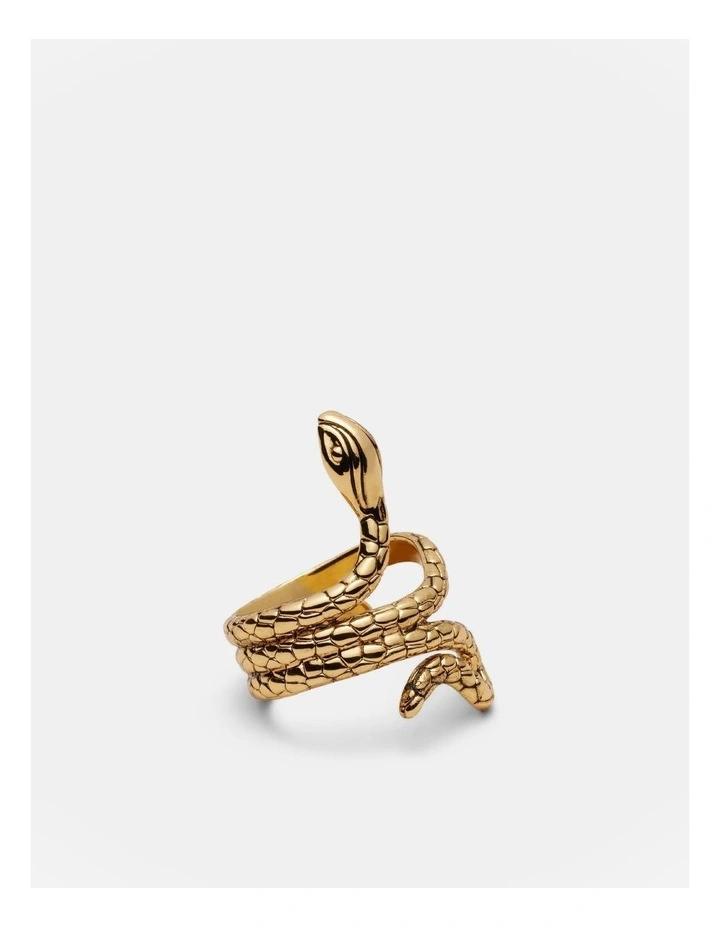 Mimco Rock Royalty Ring in Gold | MYER