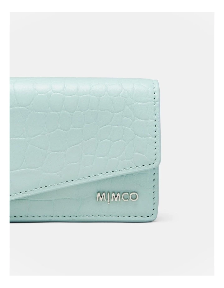 Mimco Drift Foldout Credit Card Wallet in Poolside | MYER
