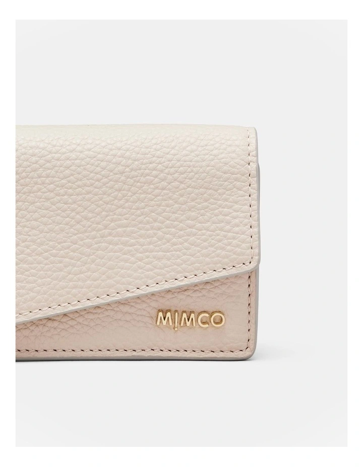 Mimco Drift Foldout Credit Card Wallet in Linen | MYER