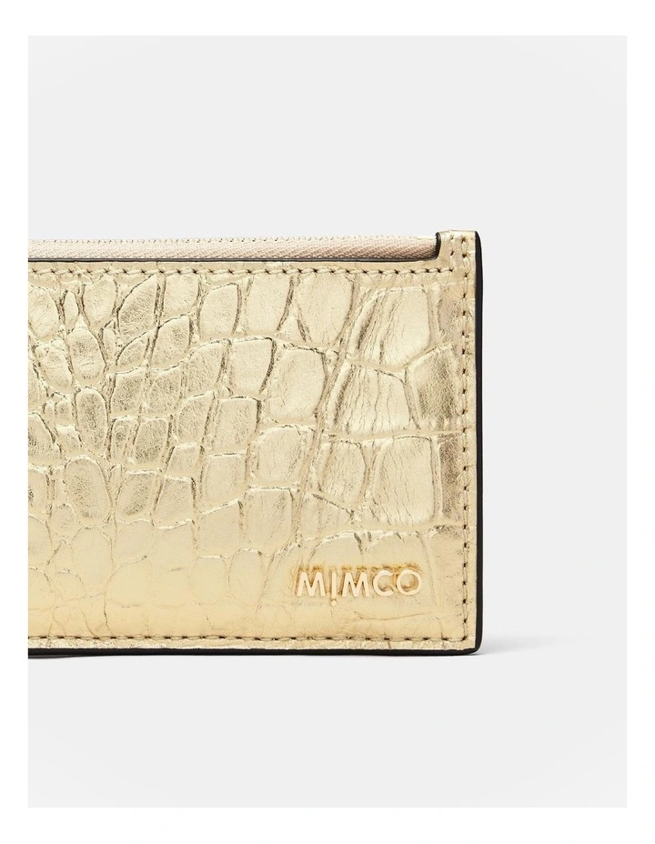 Mimco Drift Petite Wallet in Light Gold | MYER
