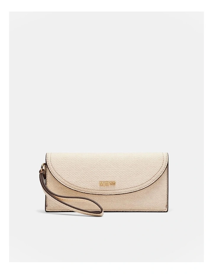 Mimco Lens Envelope Wallet in Cream | MYER