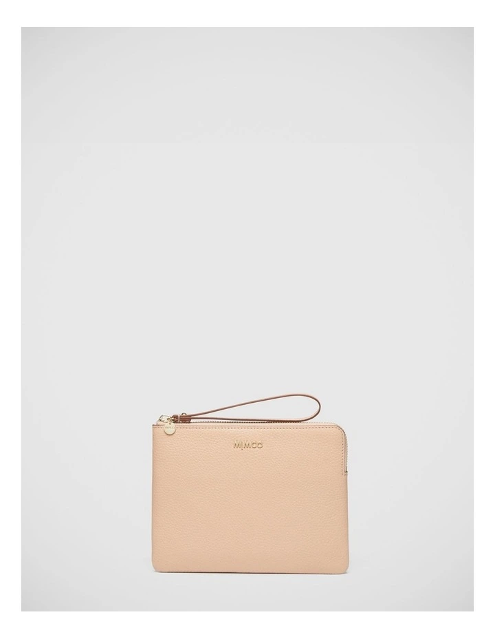 Mimco Classico Medium Pouch in Almond | MYER