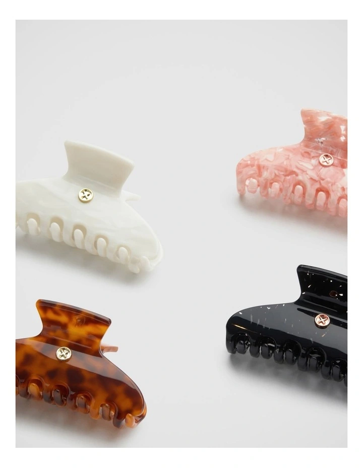 Mimco Miss Mim Claw Hair Clip in Tort | MYER