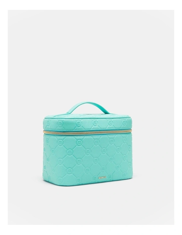 Mimco Mim-gram Vanity Case in Lagoon | MYER