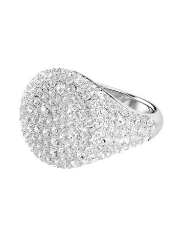 Swarovski Sublima Cocktail Ring Rhodium Plated In White | MYER