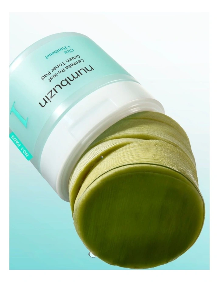 NUMBUZIN No 1 Centella Re-Leaf Green Toner Pad | MYER