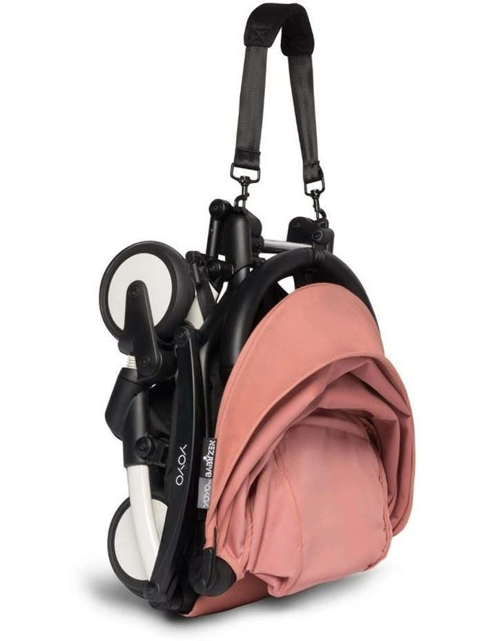 BabyZen YOYO2 Stoller White frame with Ginger Colour pack | MYER
