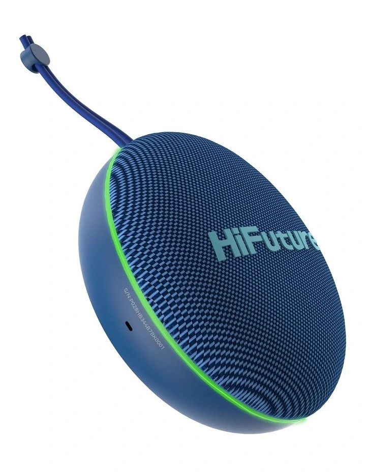 HiFuture Altus Portable Bluetooth Speaker in Blue | MYER