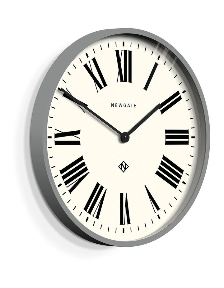 Newgate Number One Clock in Italian Posh Grey | MYER