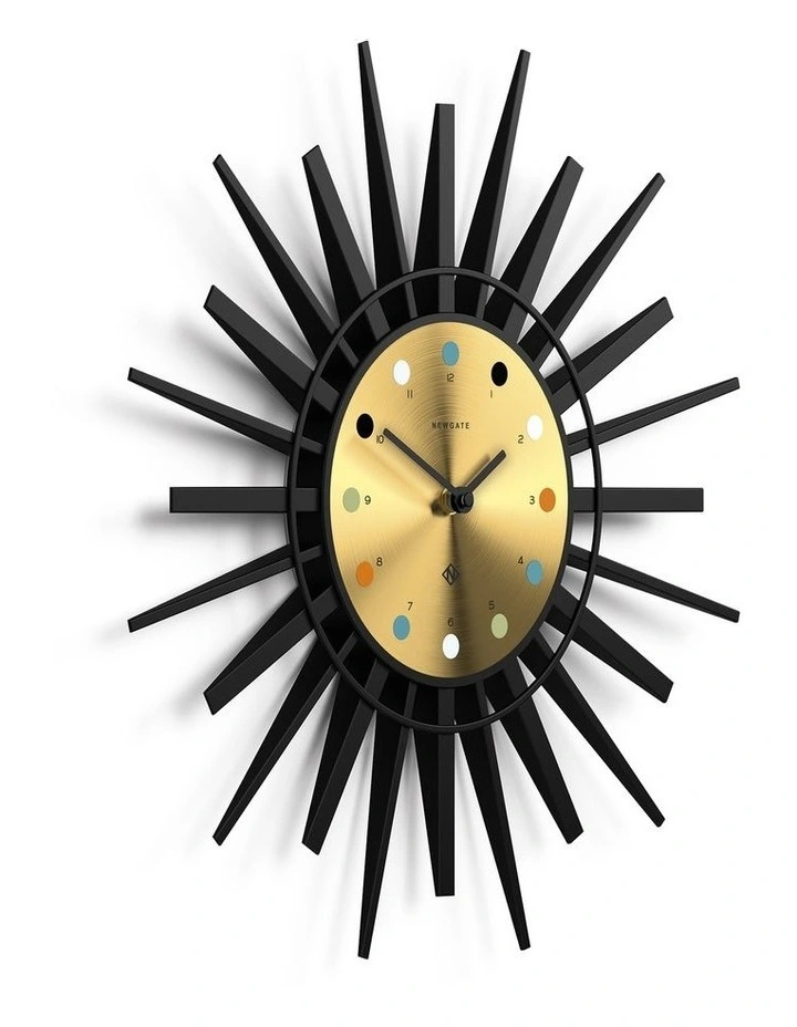 Newgate Stingray Wall Clock in Gold Dial | MYER