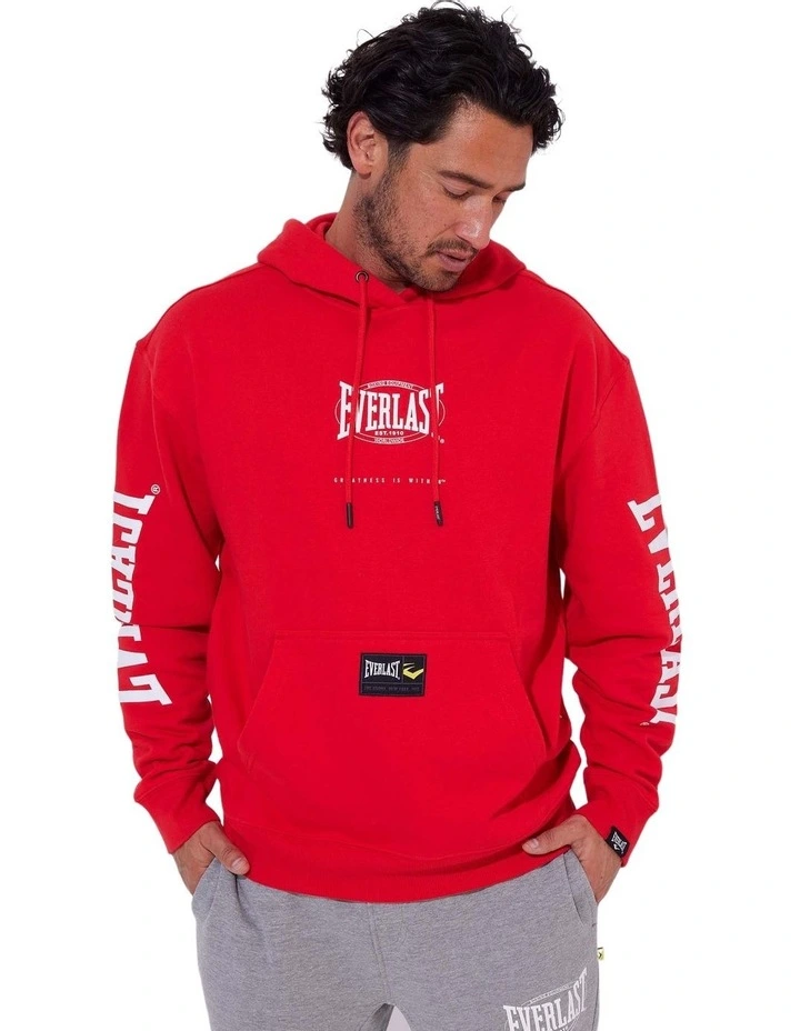 Everlast Worldwide Fleece Hood in Red | MYER