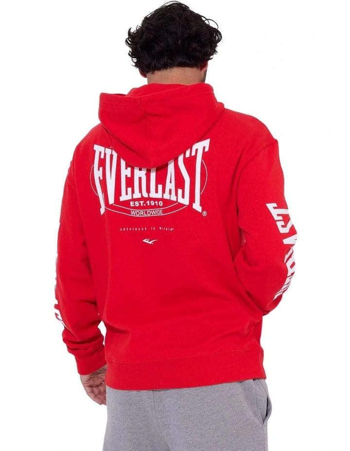 Everlast Worldwide Fleece Hood in Red | MYER