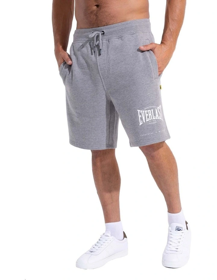 Everlast Worldwide Fleece Short in Grey | MYER