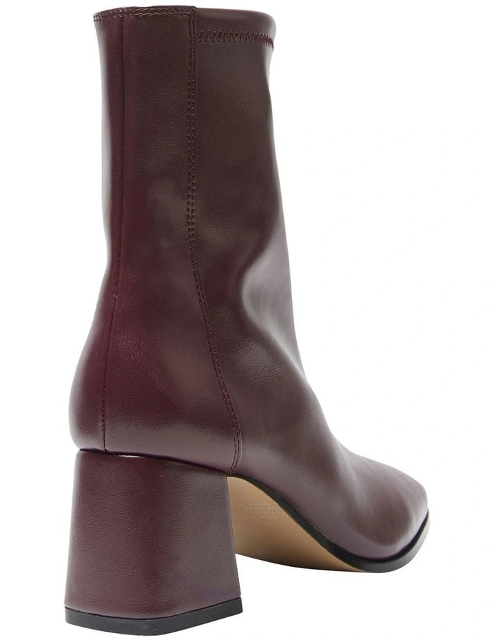Sandler Hampton Boots in Wine Stretch | MYER