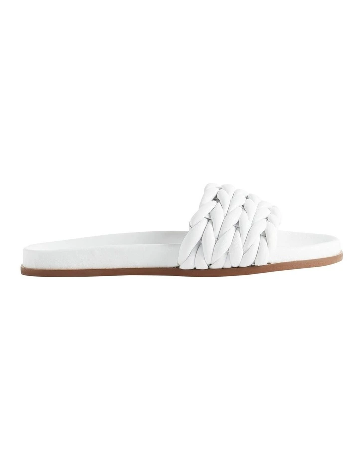 Seed Heritage Dawn Leather Braid Slide | MYER