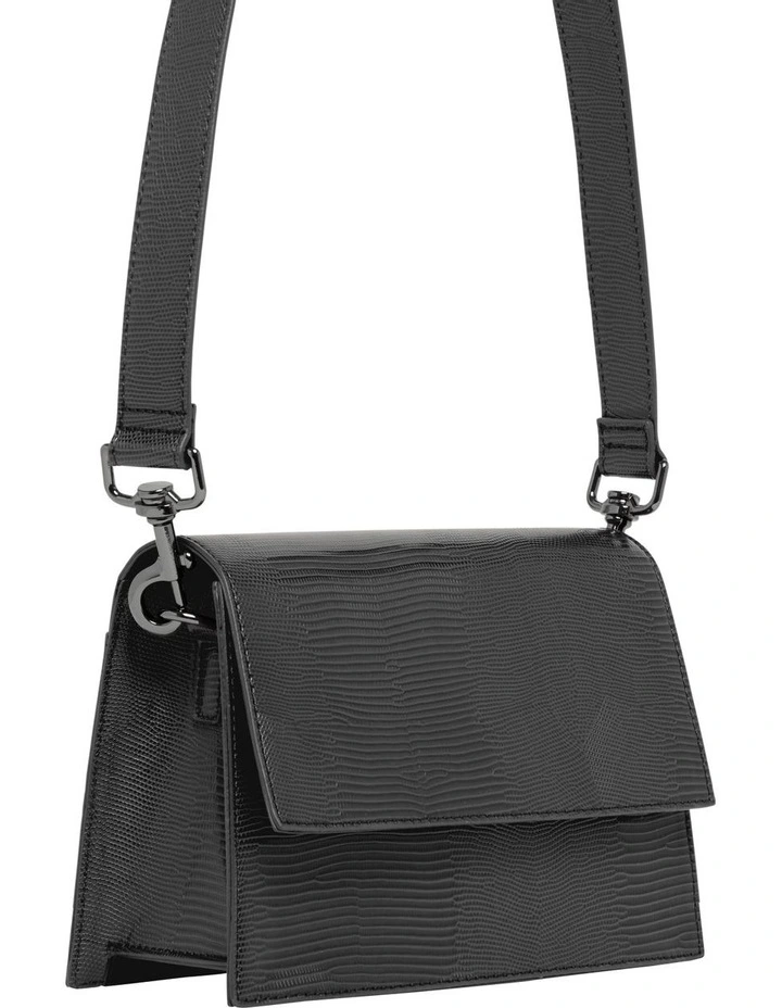 1978W Lizzy Black Crossbody Bag | MYER