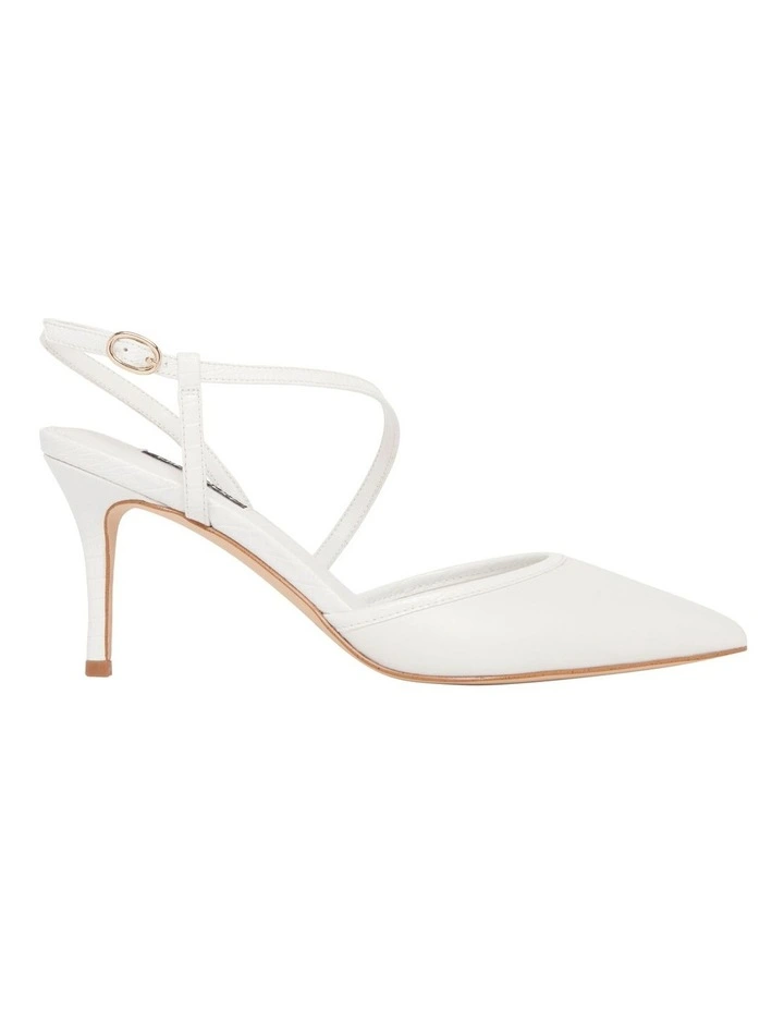 Nine West Miko Pump in White | MYER