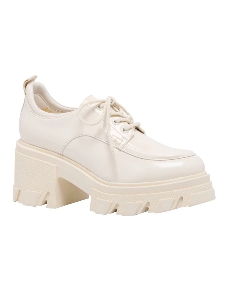 Nine West Daniel Platform Loafer in Ivory | MYER