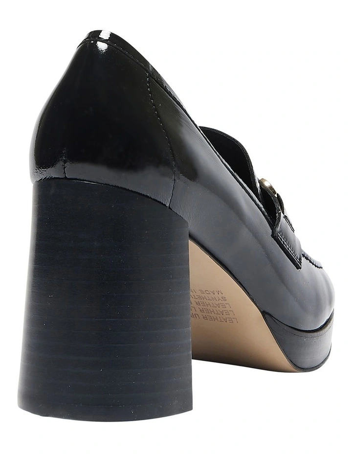 Jane Debster Heidi Heeled Shoes in Black Patent Leather | MYER