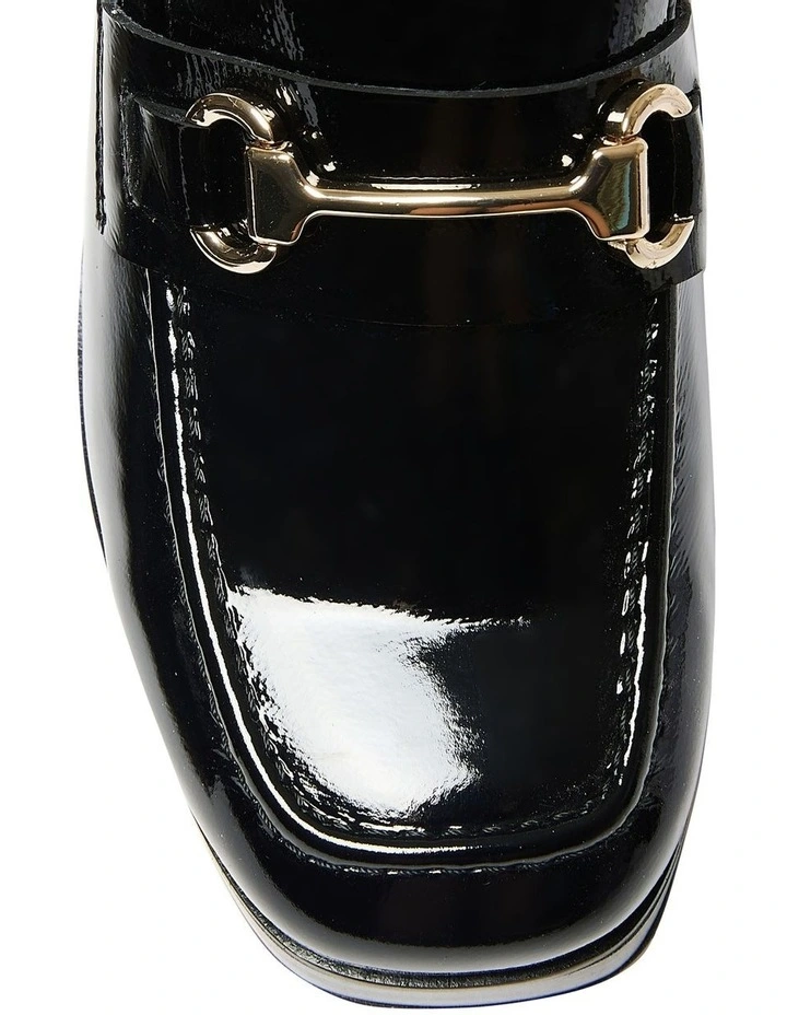 Jane Debster Heidi Heeled Shoes in Black Patent Leather | MYER
