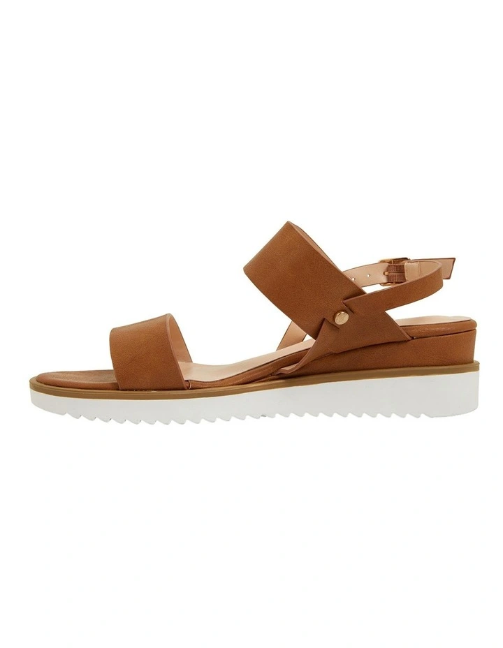 Ravella Dayton Tan Smooth Sandals | MYER