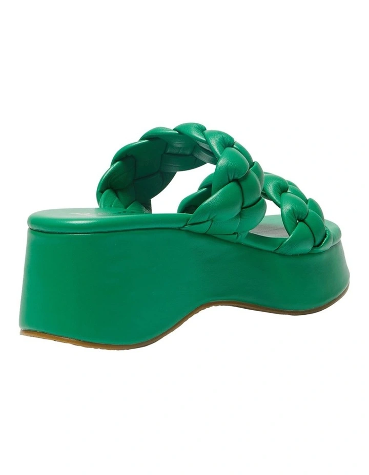 Ravella Enzo Sandals in Green Smooth | MYER