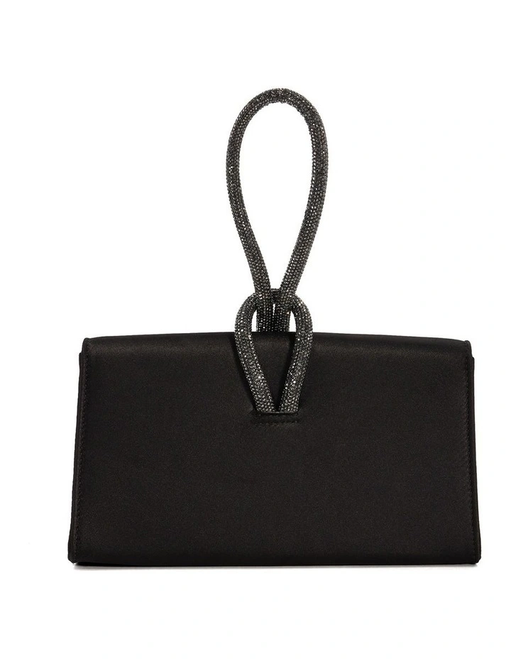 Dune London Brynie Loop Handle Bag in Black | MYER