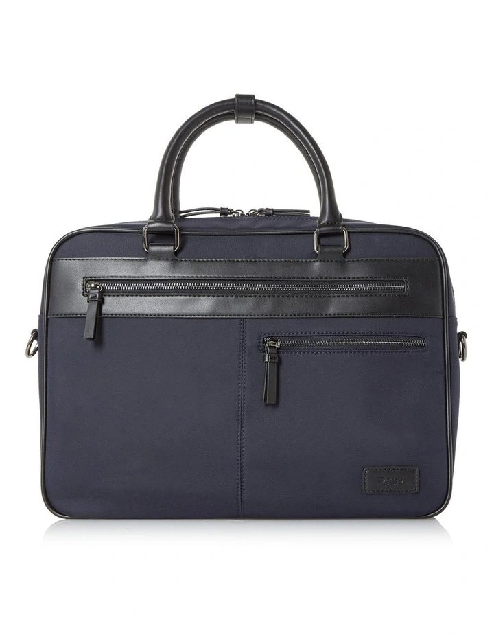 Dune London Nebulous Briefcase Bag In Navy | MYER