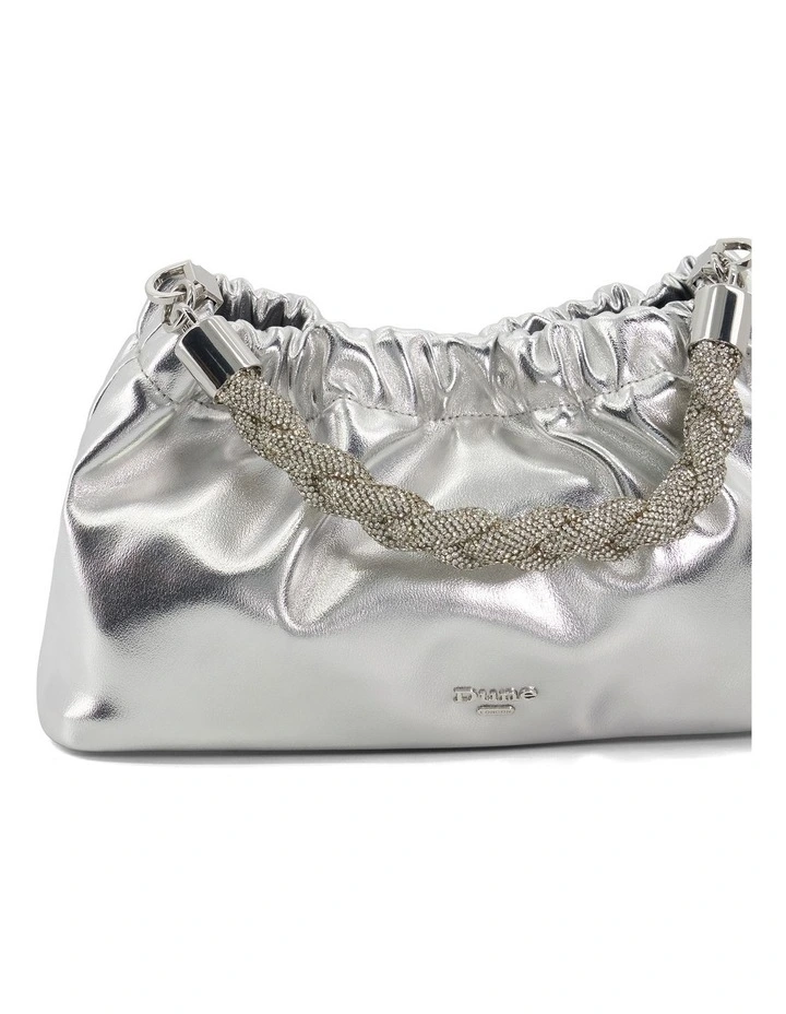 Dune London Bonanza Shoulder Bag In Silver | MYER