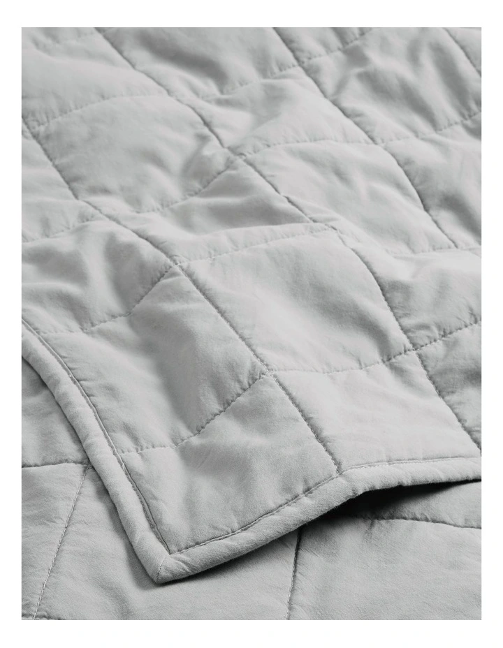 Country Road Brae Australian Cotton Bed Cover in Grey | MYER
