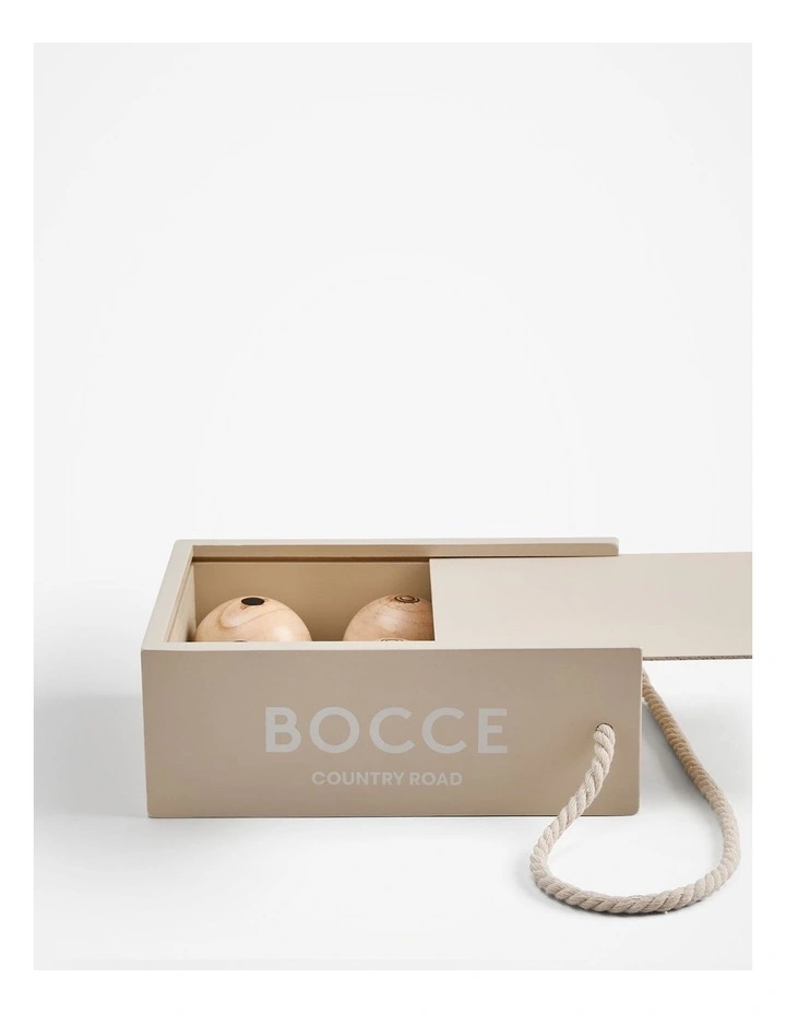 Country Road Evans Timber Bocce Set in Natural | MYER