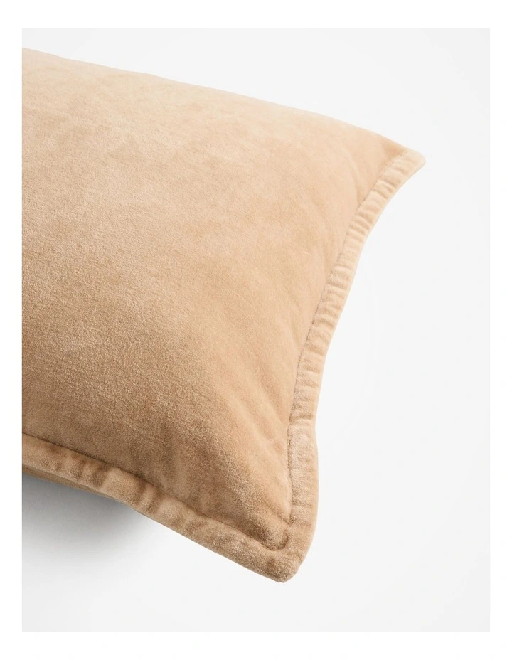 Country Road Pia Velvet Cushion 35x60 In Hay | MYER