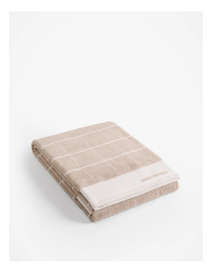 Country Road Kiko Australian Cotton Bath Sheet In Natural | MYER