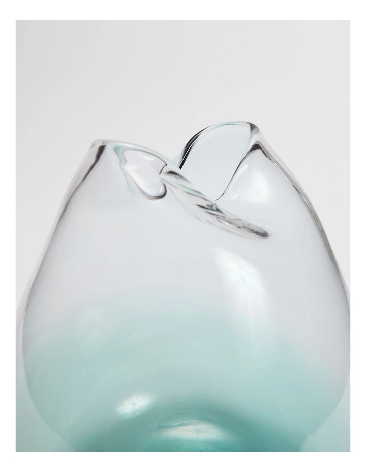 Country Road Ari Large Glass Vase In Juniper | MYER